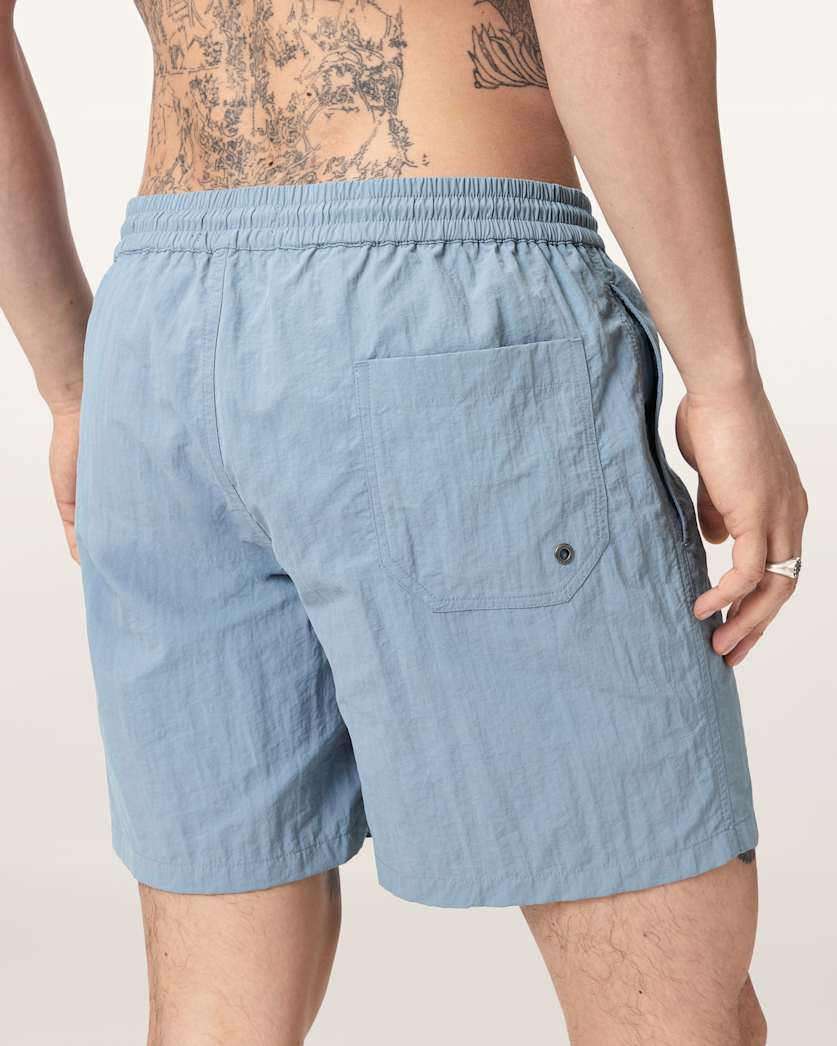 Underground Slim Fit Swim Shorts COASTLINE BLUE | ALLSAINTS